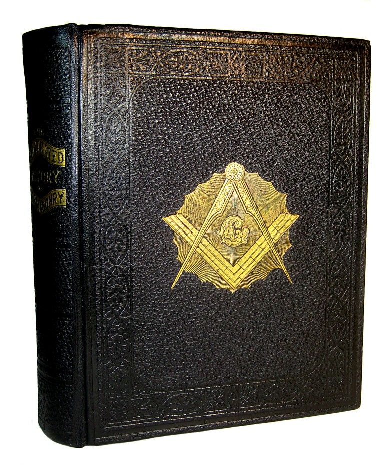 FREEMASONRY MASONIC Antique HISTORY 1902 ILLUSTRATED KNIGHTS TEMPLAR ...