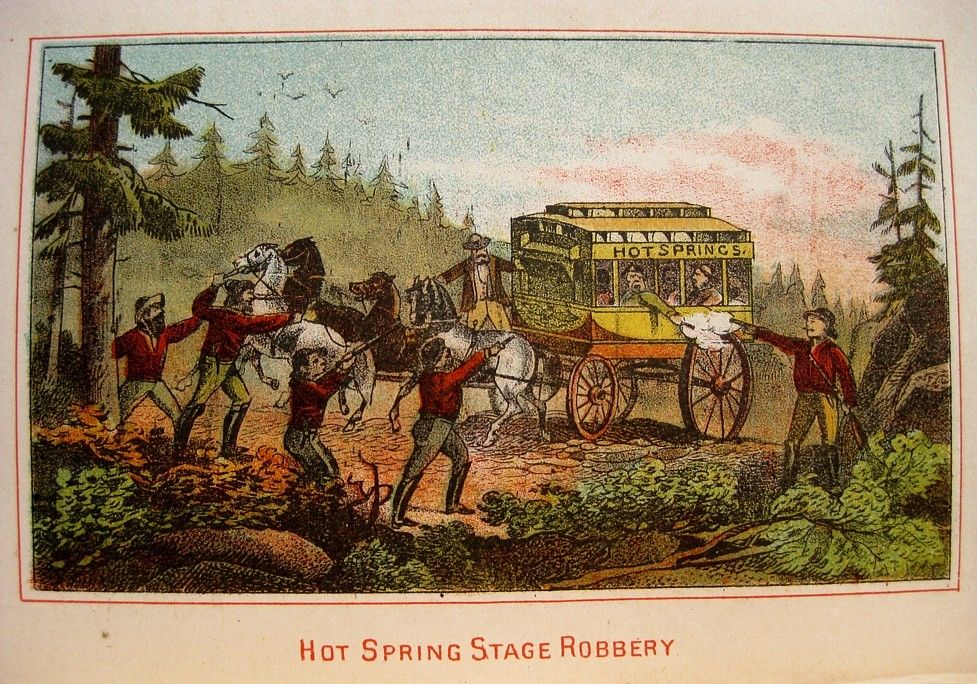 JESSE JAMES Gang CRIME 1882 Justice Law WILD WEST Train Bank Robbery ...