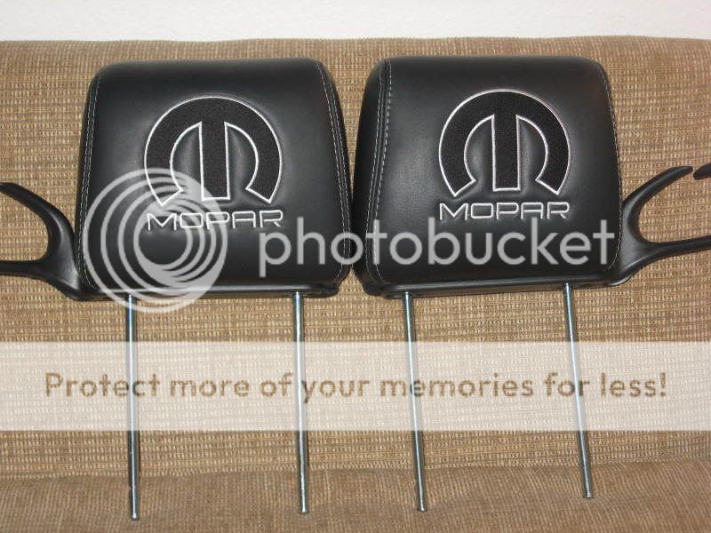 Custom Headrest available? | Dodge Challenger Forum
