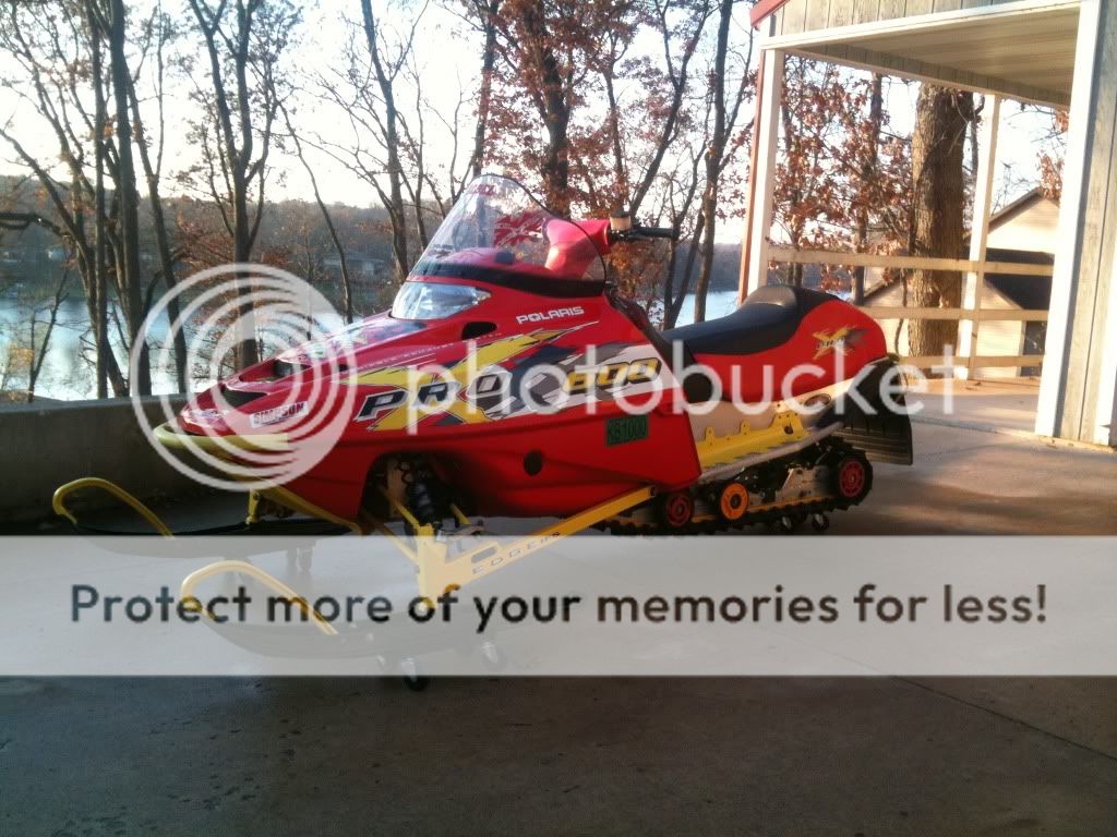 My 2001 Pro X 600 | Hardcore Sledder