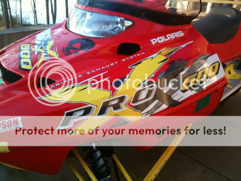 My 2001 Pro X 600 | Hardcore Sledder